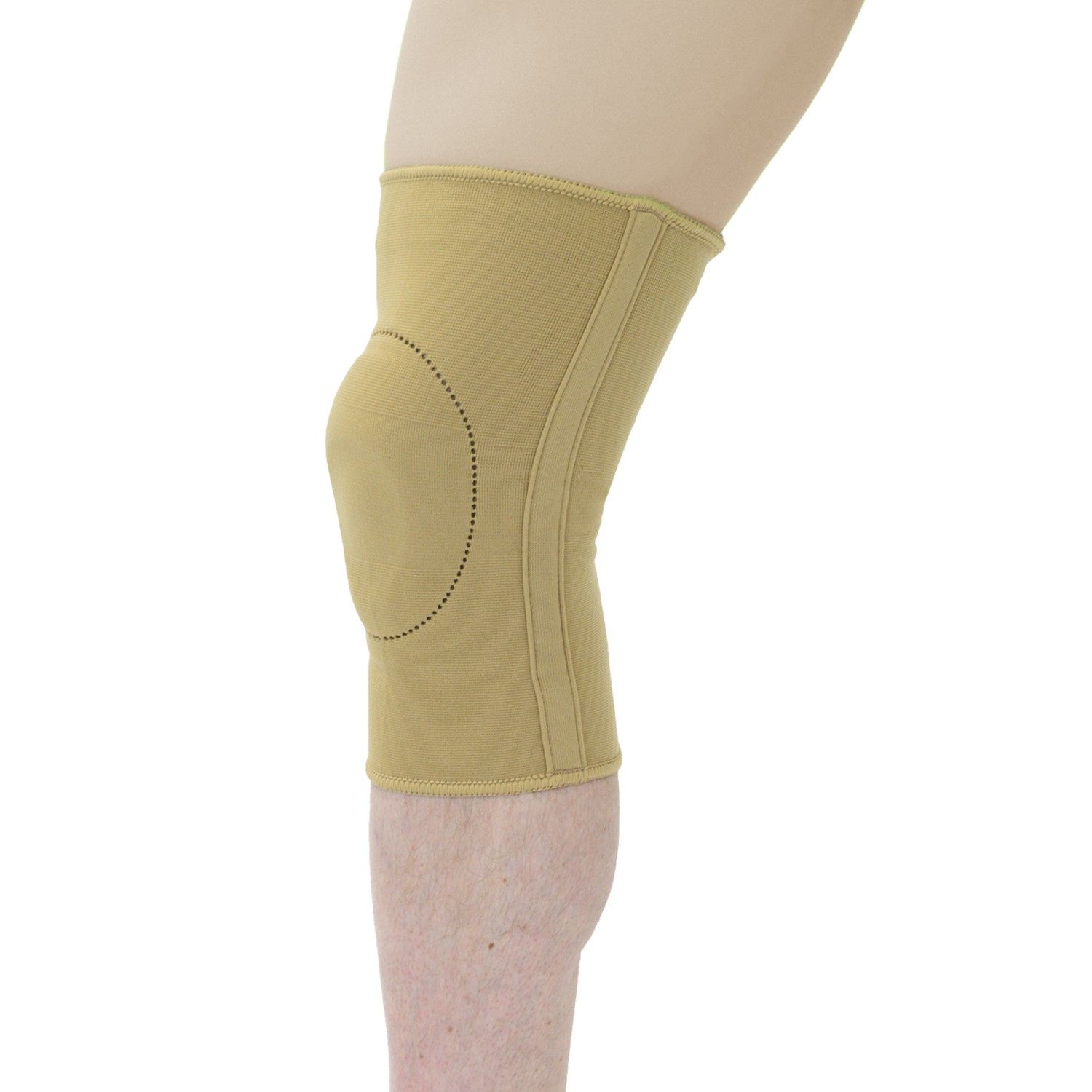 MAXAR Elastic Knee Brace With Donut-Shaped Silicone Ring MAXAR Elastic Knee Brace With Donut-Shaped Silicone Ring