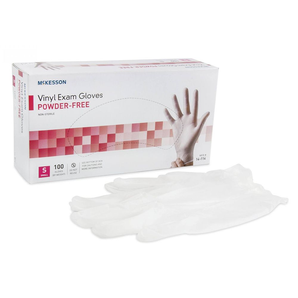 Buy Mckesson Powder Free Vinyl Exam Gloves Non Sterile