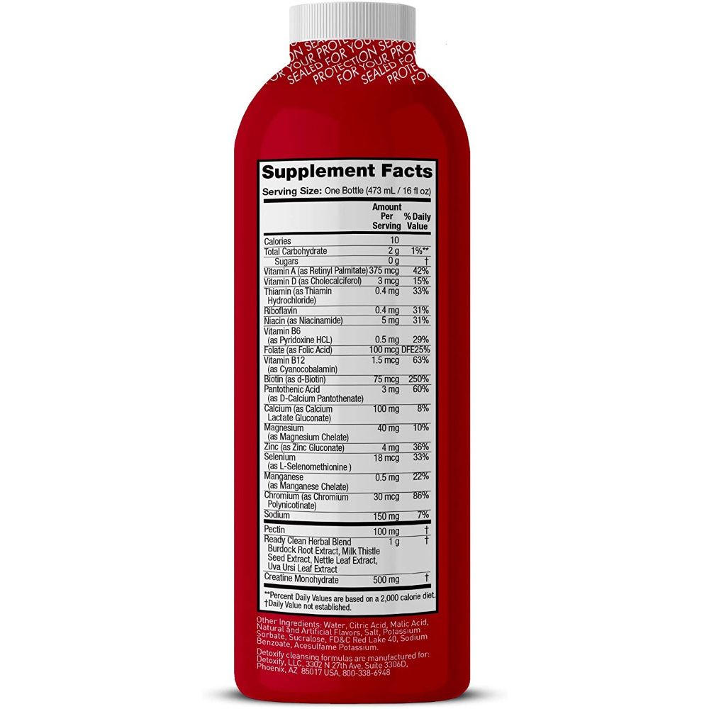 Buy Detoxify Ready Clean Herbal Cleanse 16 oz Drink