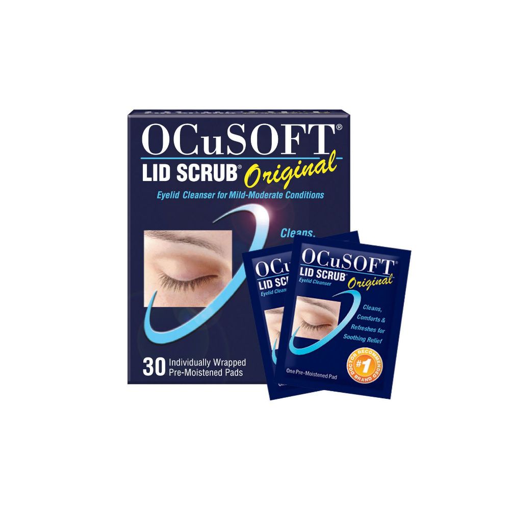 Eyelid cleansing pads store