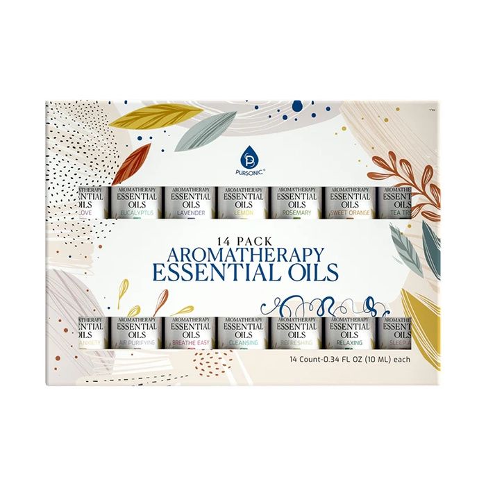 Pursonic Aromatherapy Essential Oil Gift Set