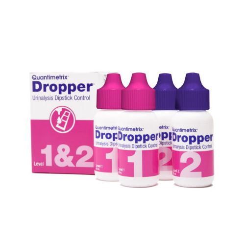 Quantimetrix Nivel 1 Y 2 Dropper Plus Point Of Care Urinalysis