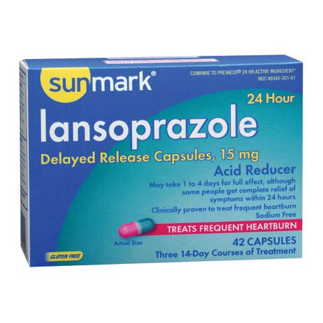 Sunmark Antacid Lansoprazole Capsule