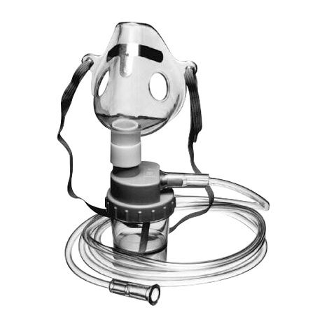 Allied Adult Mask With Nebulizer And 7 Feet Tubing - 64085