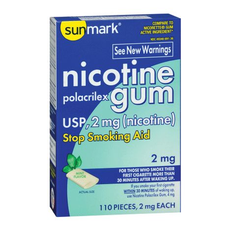 Mckesson Sunmark Stop Smoking Gum