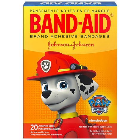 Buy Band-aid Paw Patrol Bandages - Assorted Bandages