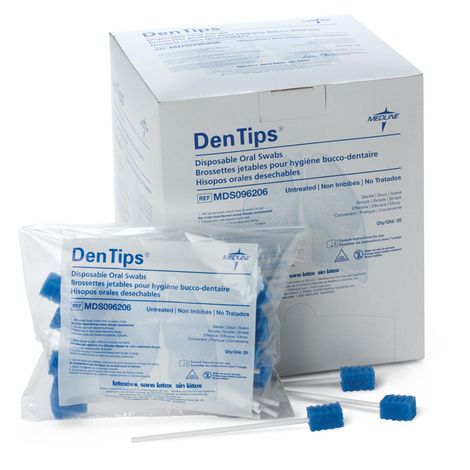 Buy Dentips Disposable Oral Swabs | Disposable Mouth Swabs
