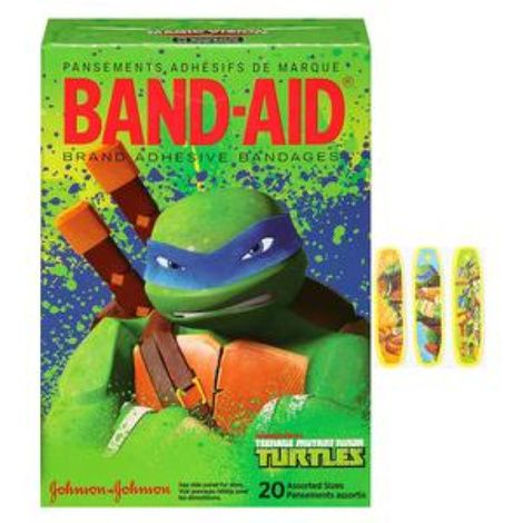 Band-Aid Decorative Teenage Mutant Ninja Turtles Assorted