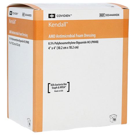 Shop Kendall AMD Antimicrobial Foam Dressing by Covidien