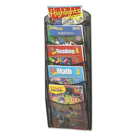 Safco Onyx Mesh Literature Rack