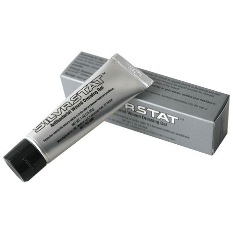 SilvrSTAT Antibacterial Wound Dressing Gel [1oz & 3oz Tubes]