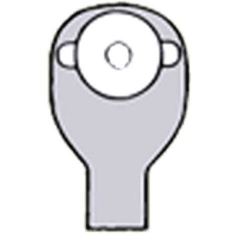 Nu-Hope Deep Convex Round Opaque Post-Operative Brief Drainable Pouch