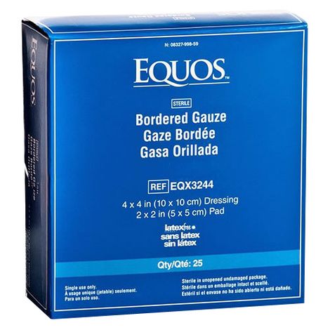 Medline Equos Sterile Bordered Gauze