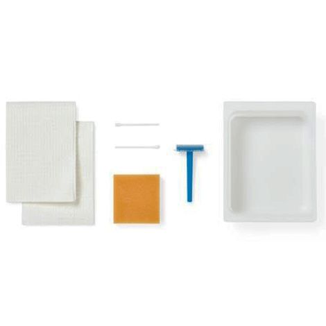 Medline Surgical Shave Prep Tray