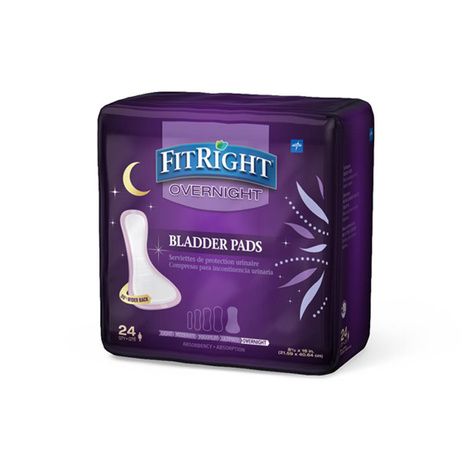 Buy Medline FitRight Bladder Pad - Overnight, 8.5" x 16"