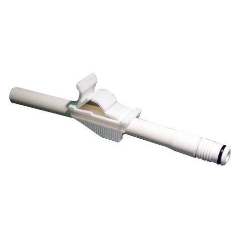 Urocare Straight Thru Adapter With Thumb Clamp | HPFY