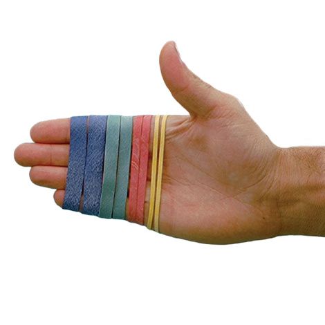 Buy Rolyan Color Coded Latex-Free Rubber Bands [Latex-Free]