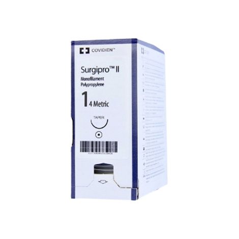 Medtronic Surgipro II Taper Point Monofilament Polypropylene Suture ...