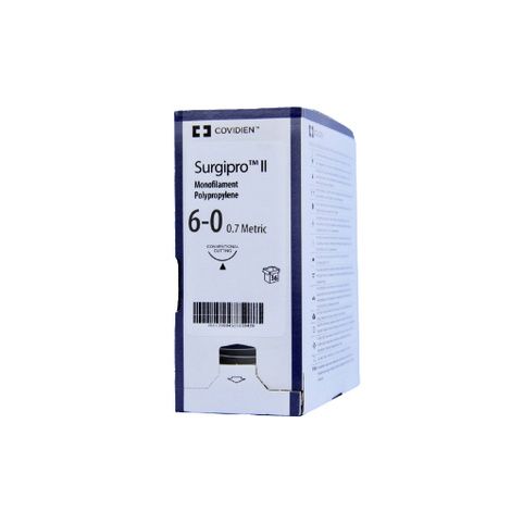 Medtronic Surgipro II Conventional Cutting Monofilament Polypropylene ...