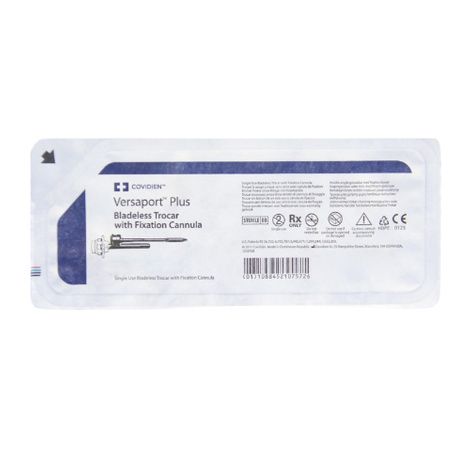 Medtronic Versaport Plus Bladeless Trocar with Fixation Cannula