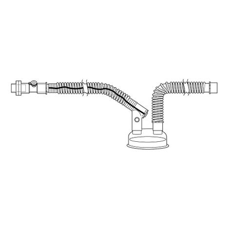 Philips Respironics Trilogy Passive Circuit With Heated Wire