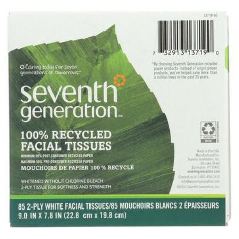 Seventh Generation Facial Tissues